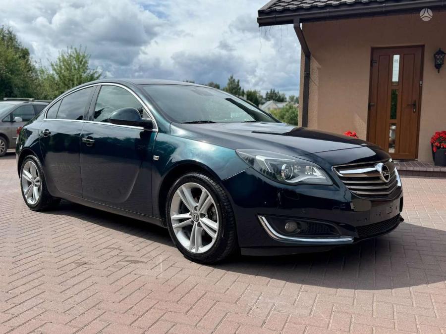 Zaļš Opel Insignia 2014 Utena, ar dzinēja tilpumu 1.96 L un nobraukumu 304 tūkst. km par 4450 €, foto 3 vietnē AUTOMOTO.COM.LV
