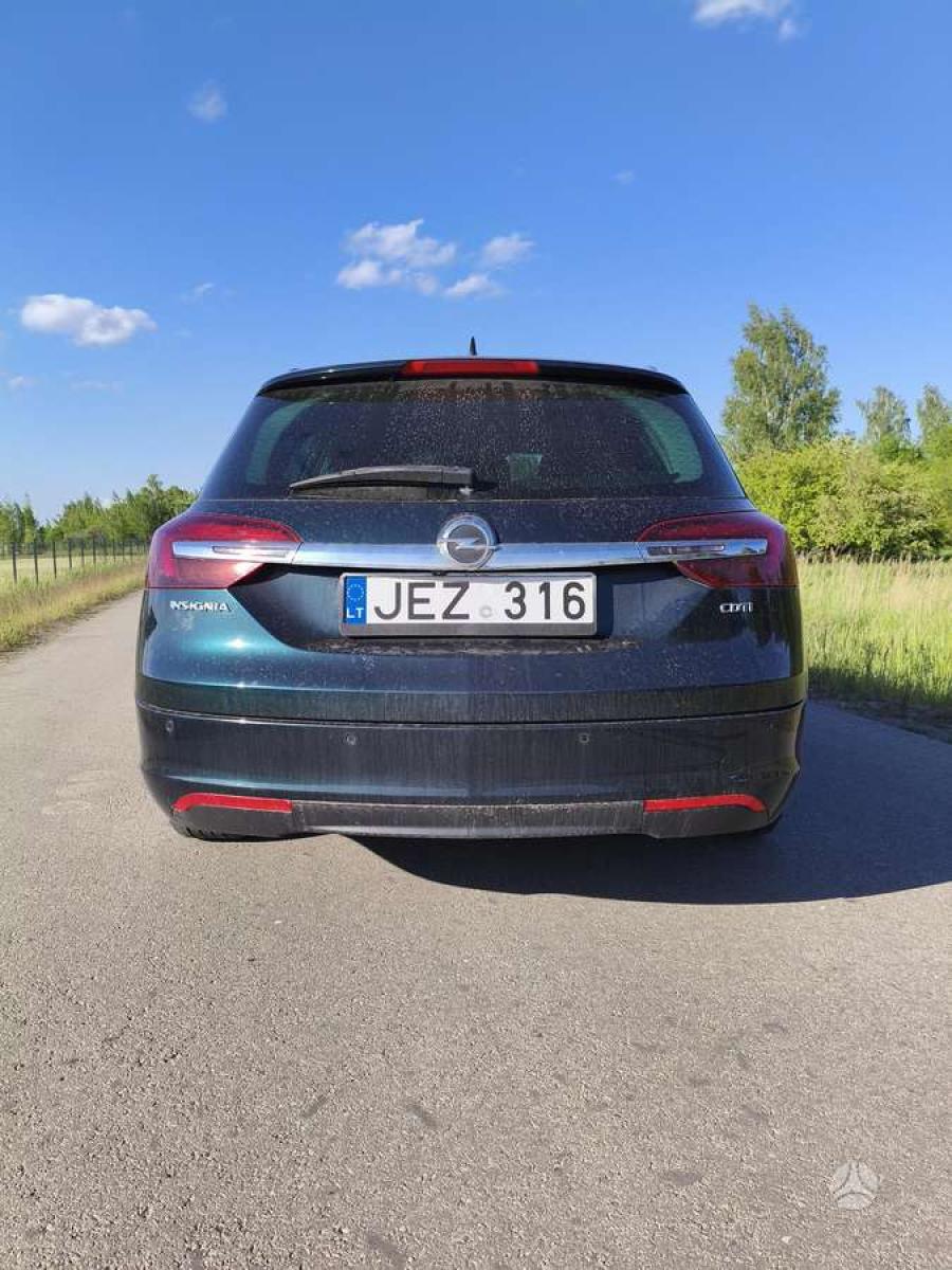 Zaļš Opel Insignia 2015 Šauļi, ar dzinēja tilpumu 1.96 L un nobraukumu 240 tūkst. km par 4500 €, foto 5 vietnē AUTOMOTO.COM.LV