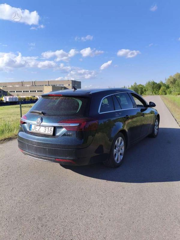 Zaļš Opel Insignia 2015 Šauļi, ar dzinēja tilpumu 1.96 L un nobraukumu 240 tūkst. km par 4500 €, foto 5 vietnē AUTOMOTO.COM.LV