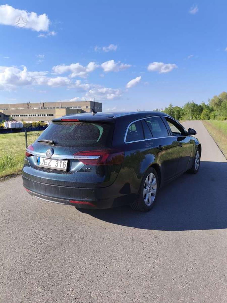 Zaļš Opel Insignia 2015 Šauļi, ar dzinēja tilpumu 1.96 L un nobraukumu 240 tūkst. km par 4500 €, foto 6 vietnē AUTOMOTO.COM.LV