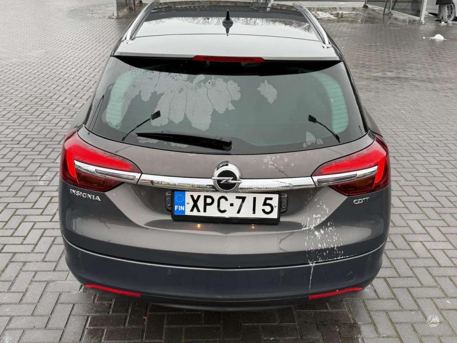 Zaļš Opel Insignia 2016 Kauņa, ar dzinēja tilpumu 1.60 L un nobraukumu 191 tūkst. km par 5448 €, foto 6 vietnē AUTOMOTO.COM.LV