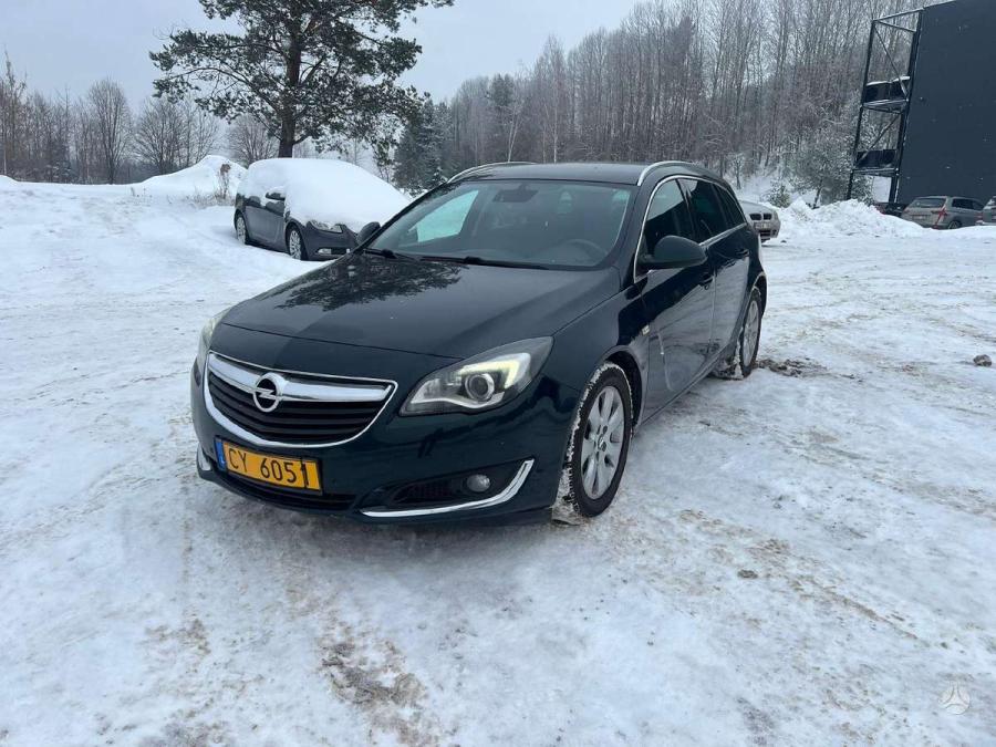 Zaļš Opel Insignia 2016 Viļņa, ar dzinēja tilpumu 1.96 L un nobraukumu 295 tūkst. km par 5500 €, foto 1 vietnē AUTOMOTO.COM.LV