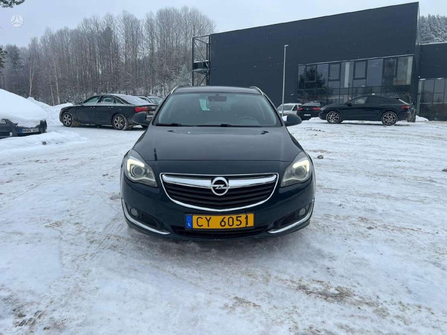 Zaļš Opel Insignia 2016 Viļņa, ar dzinēja tilpumu 1.96 L un nobraukumu 295 tūkst. km par 5500 €, foto 5 vietnē AUTOMOTO.COM.LV