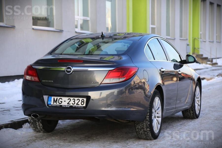 Pelēks Opel Insignia 2009 Rīga, ar dzinēja tilpumu 2.00 L un nobraukumu 330 tūkst. km par 2995 €, foto 5 vietnē AUTOMOTO.COM.LV