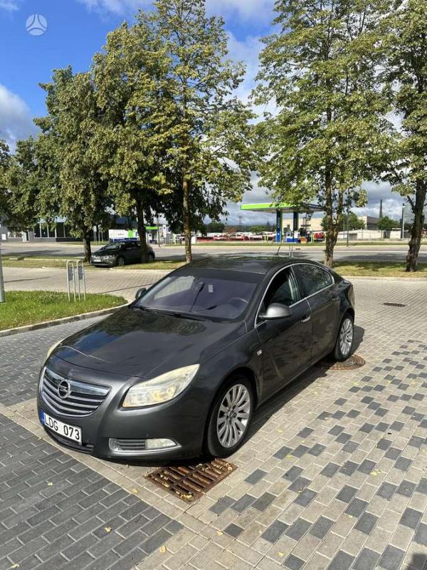 Pelēks Opel Insignia 2009 Kauņa, ar dzinēja tilpumu 1.96 L un nobraukumu 265 tūkst. km par 2100 €, foto 1 vietnē AUTOMOTO.COM.LV