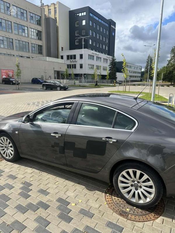 Pelēks Opel Insignia 2009 Kauņa, ar dzinēja tilpumu 1.96 L un nobraukumu 265 tūkst. km par 2100 €, foto 7 vietnē AUTOMOTO.COM.LV