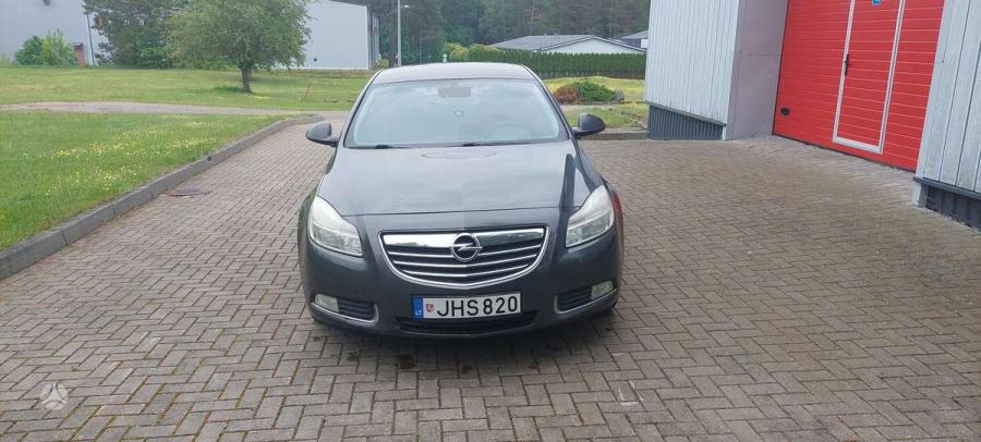 Pelēks Opel Insignia 2009 Viļņa, ar dzinēja tilpumu 1.96 L un nobraukumu 290 tūkst. km par 2300 €, foto 3 vietnē AUTOMOTO.COM.LV