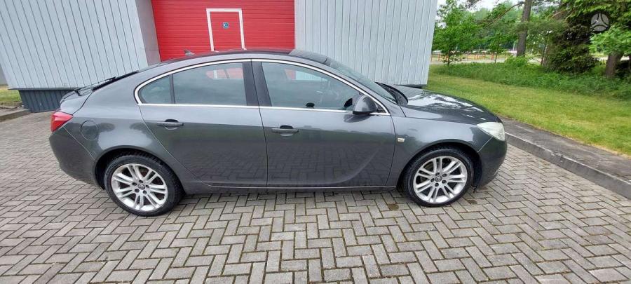 Pelēks Opel Insignia 2009 Viļņa, ar dzinēja tilpumu 1.96 L un nobraukumu 290 tūkst. km par 2300 €, foto 9 vietnē AUTOMOTO.COM.LV
