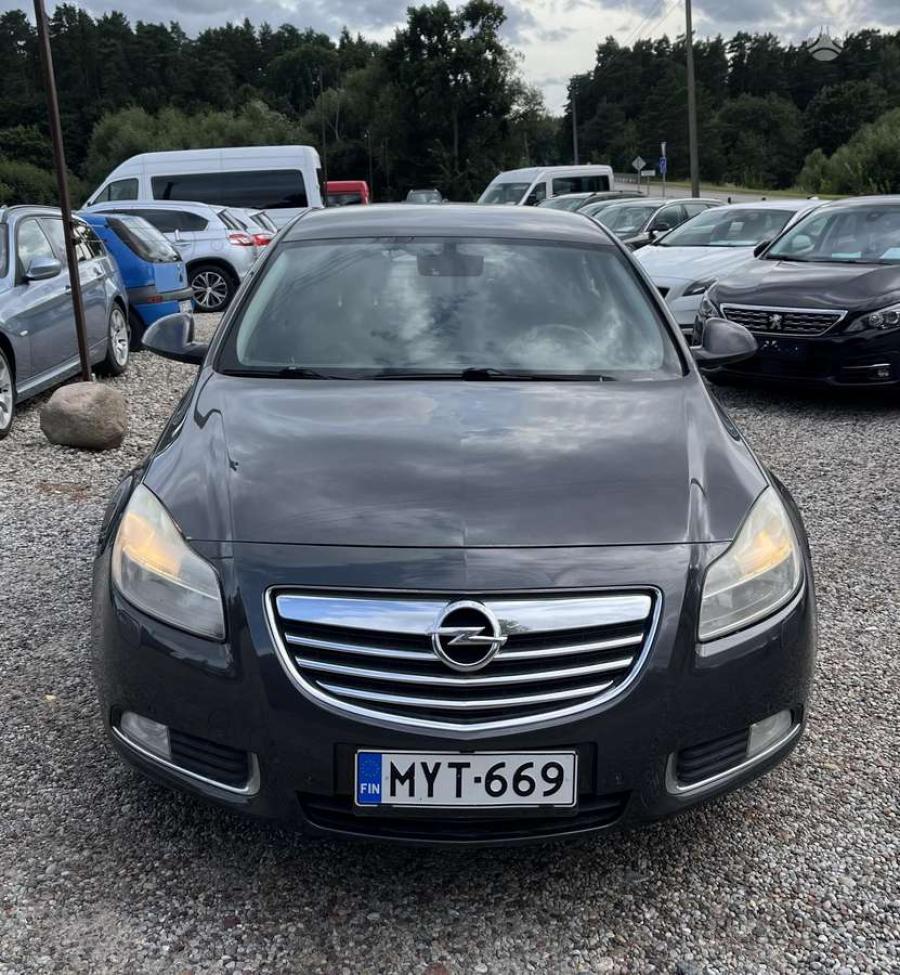 Pelēks Opel Insignia 2009 Jurbarkas, ar dzinēja tilpumu 1.80 L un nobraukumu 328 tūkst. km par 2300 €, foto 6 vietnē AUTOMOTO.COM.LV