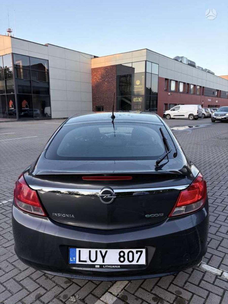 Pelēks Opel Insignia 2010 Viļņa, ar dzinēja tilpumu 1.96 L un nobraukumu 387 tūkst. km par 2299 €, foto 5 vietnē AUTOMOTO.COM.LV