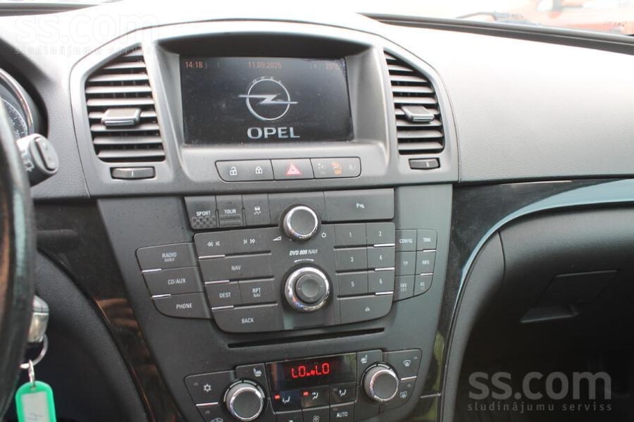 Pelēks Opel Insignia 2011 Daugavpils, ar dzinēja tilpumu 2.00 L un nobraukumu 262 tūkst. km par 4090 €, foto 19 vietnē AUTOMOTO.COM.LV