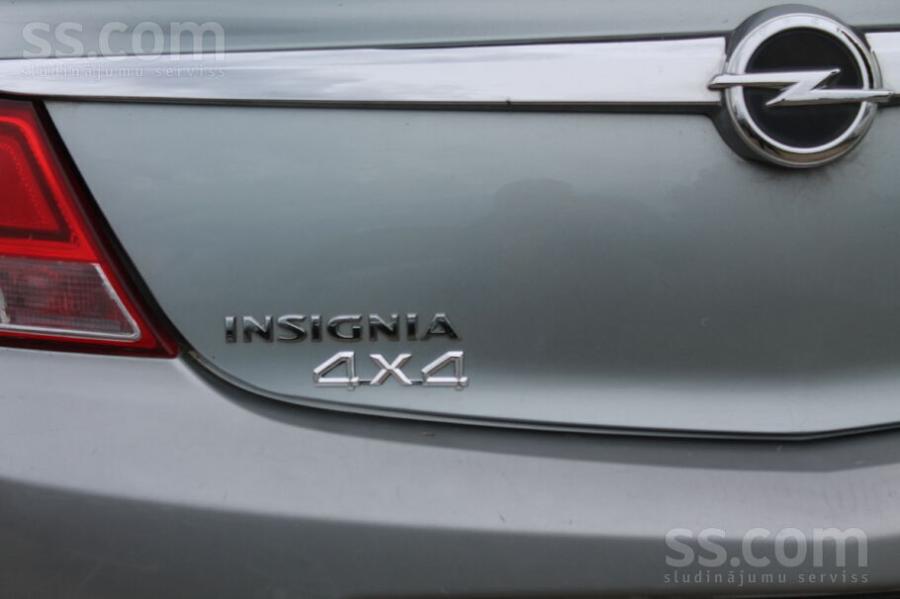 Pelēks Opel Insignia 2011 Daugavpils, ar dzinēja tilpumu 2.00 L un nobraukumu 262 tūkst. km par 4090 €, foto 27 vietnē AUTOMOTO.COM.LV