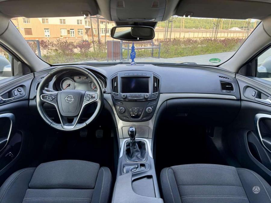 Pelēks Opel Insignia 2015 Viļņa, ar dzinēja tilpumu 1.96 L un nobraukumu 235 tūkst. km par 4250 €, foto 9 vietnē AUTOMOTO.COM.LV