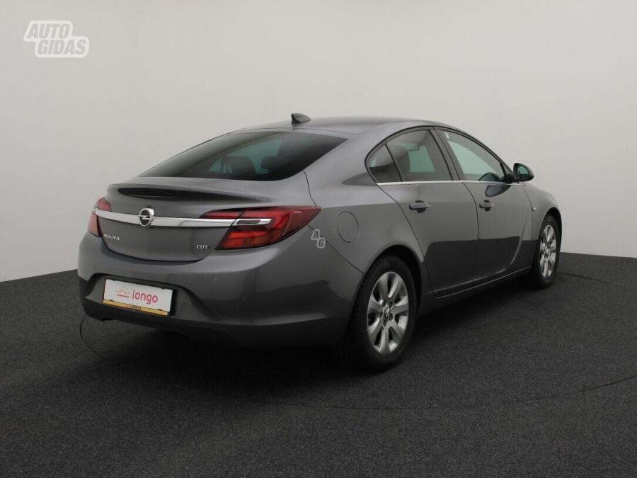Grey Opel Insignia 2016 in Vilnius, with an engine capacity of 1.60 L and mileage of 217 thousand km for 7899 €, photo 8 on AUTOMOTO.COM.LV