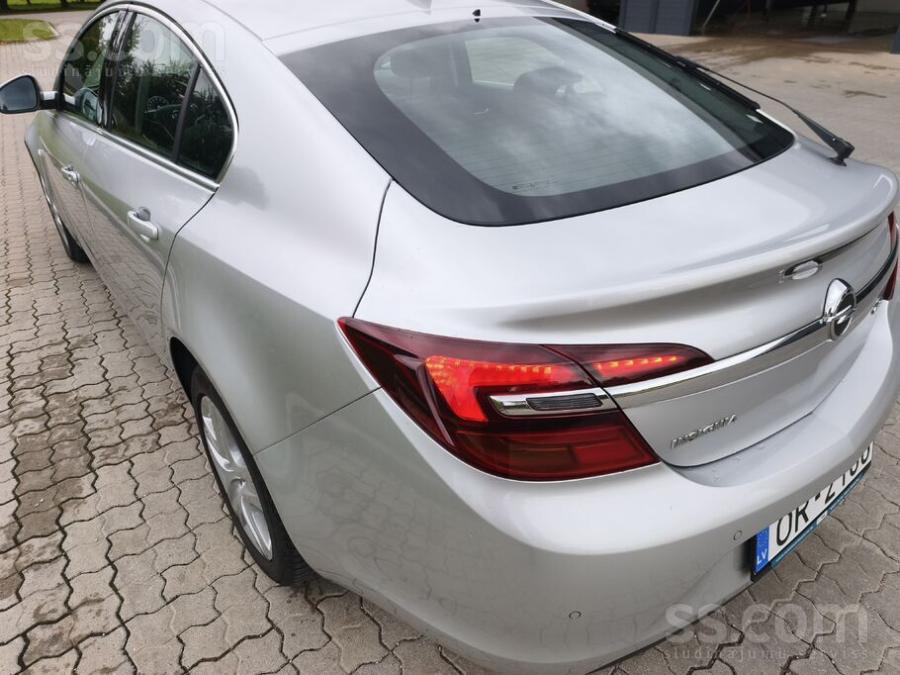 Pelēks Opel Insignia 2016 Liepāja, ar dzinēja tilpumu 1.60 L un nobraukumu 99 tūkst. km par 6350 €, foto 5 vietnē AUTOMOTO.COM.LV