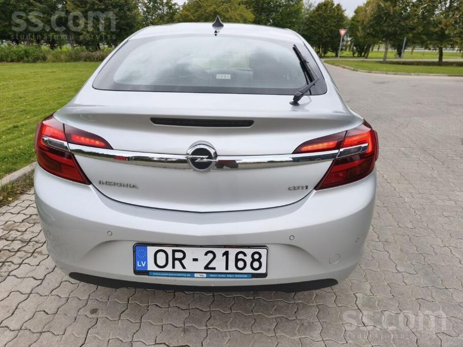 Pelēks Opel Insignia 2016 Liepāja, ar dzinēja tilpumu 1.60 L un nobraukumu 99 tūkst. km par 6350 €, foto 6 vietnē AUTOMOTO.COM.LV