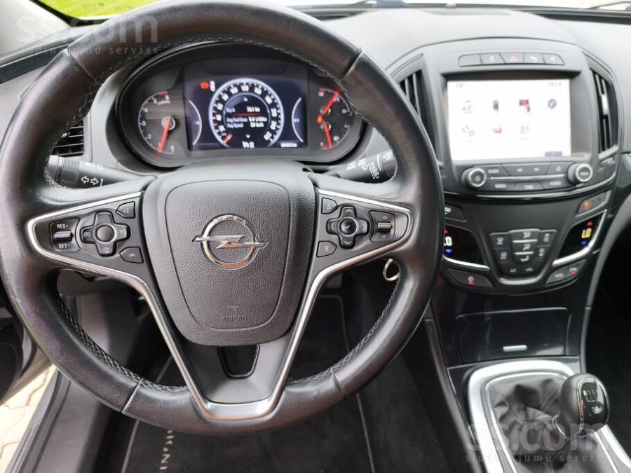 Pelēks Opel Insignia 2016 Liepāja, ar dzinēja tilpumu 1.60 L un nobraukumu 99 tūkst. km par 6350 €, foto 8 vietnē AUTOMOTO.COM.LV