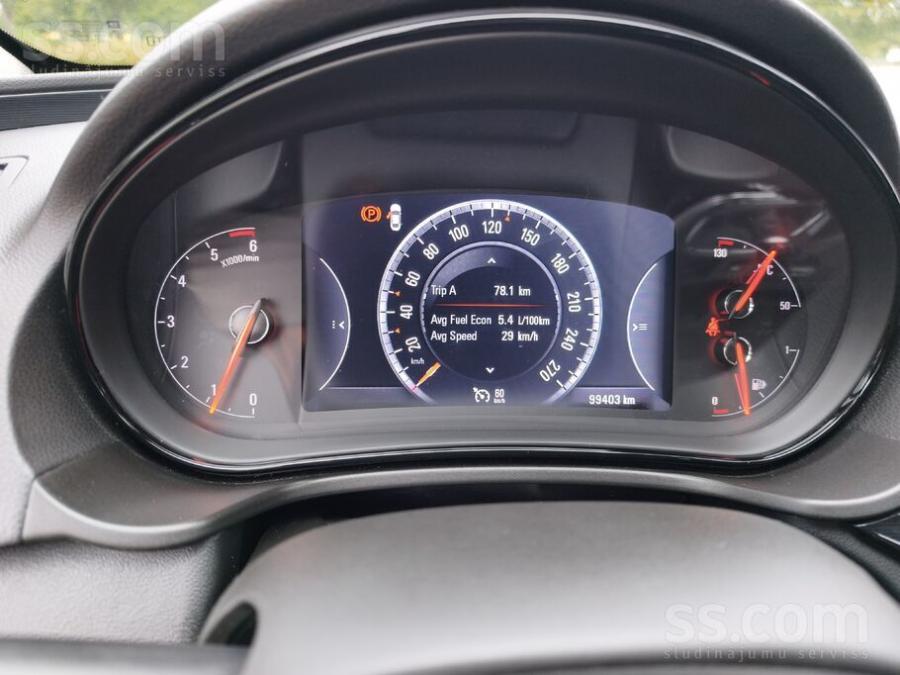 Pelēks Opel Insignia 2016 Liepāja, ar dzinēja tilpumu 1.60 L un nobraukumu 99 tūkst. km par 6350 €, foto 10 vietnē AUTOMOTO.COM.LV