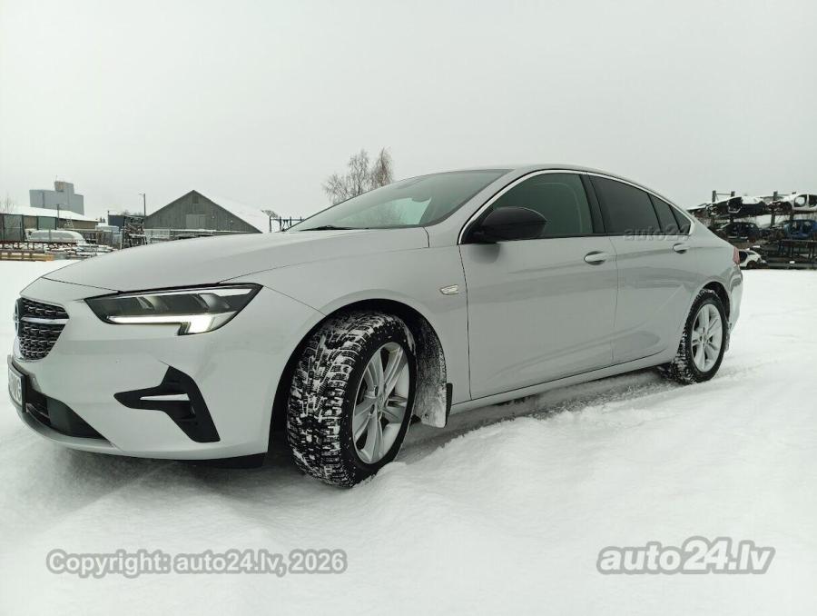 Grey Opel Insignia 2022 in Tartu, with an engine capacity of 2.00 L and mileage of 55 thousand km for 24676 €, photo 1 on AUTOMOTO.COM.LV