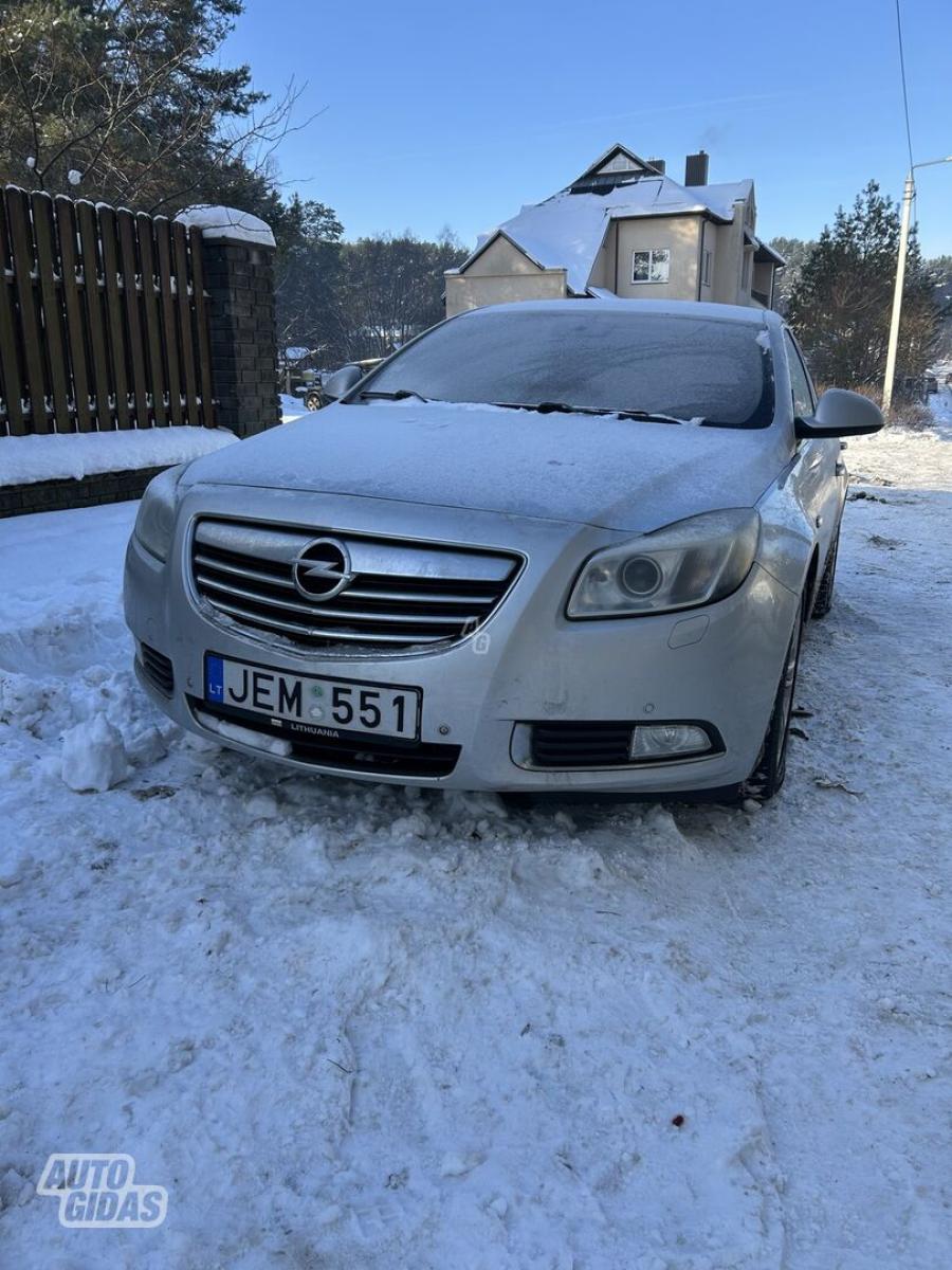 Pelēks Opel Insignia 2009 Viļņa, ar dzinēja tilpumu 2.00 L un nobraukumu 246 tūkst. km par 1500 €, foto 1 vietnē AUTOMOTO.COM.LV