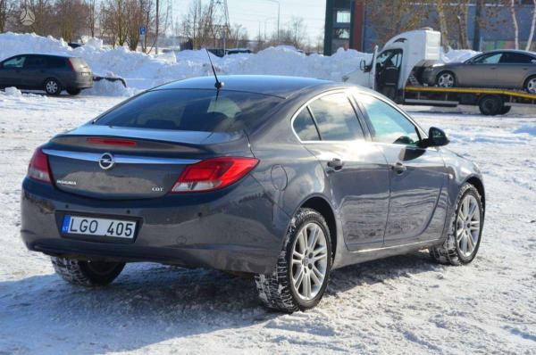 Pelēks Opel Insignia 2009 Šauļi, ar dzinēja tilpumu 1.96 L un nobraukumu 290 tūkst. km par 3200 €, foto 5 vietnē AUTOMOTO.COM.LV