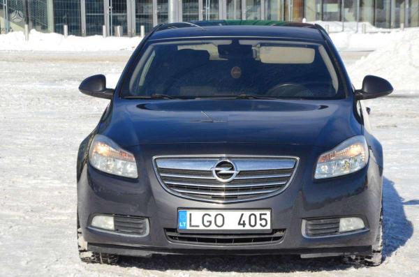 Pelēks Opel Insignia 2009 Šauļi, ar dzinēja tilpumu 1.96 L un nobraukumu 290 tūkst. km par 3200 €, foto 9 vietnē AUTOMOTO.COM.LV