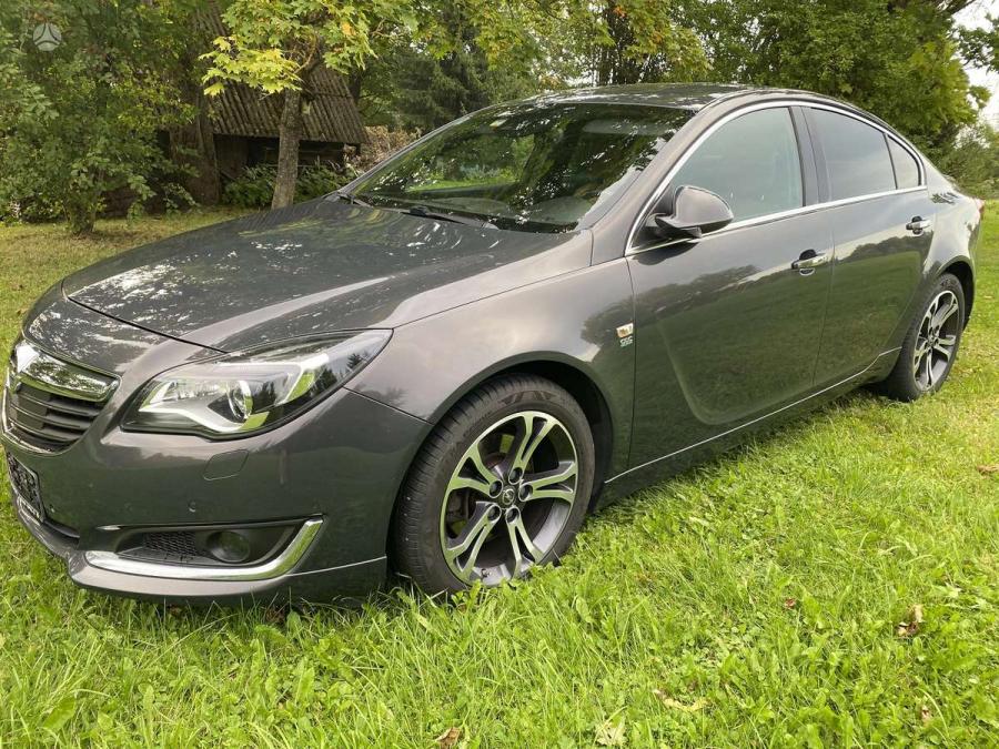Pelēks Opel Insignia 2014 Rokiškis, ar dzinēja tilpumu 1.96 L un nobraukumu 176 tūkst. km par 5699 €, foto 8 vietnē AUTOMOTO.COM.LV