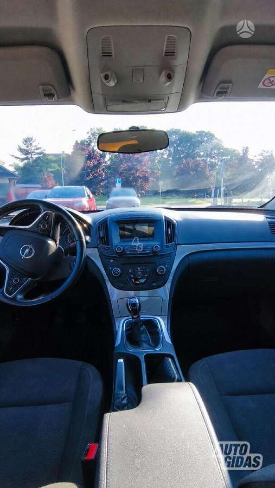 Pelēks Opel Insignia 2015 Viļņa, ar dzinēja tilpumu 1.36 L un nobraukumu 168 tūkst. km par 5500 €, foto 7 vietnē AUTOMOTO.COM.LV
