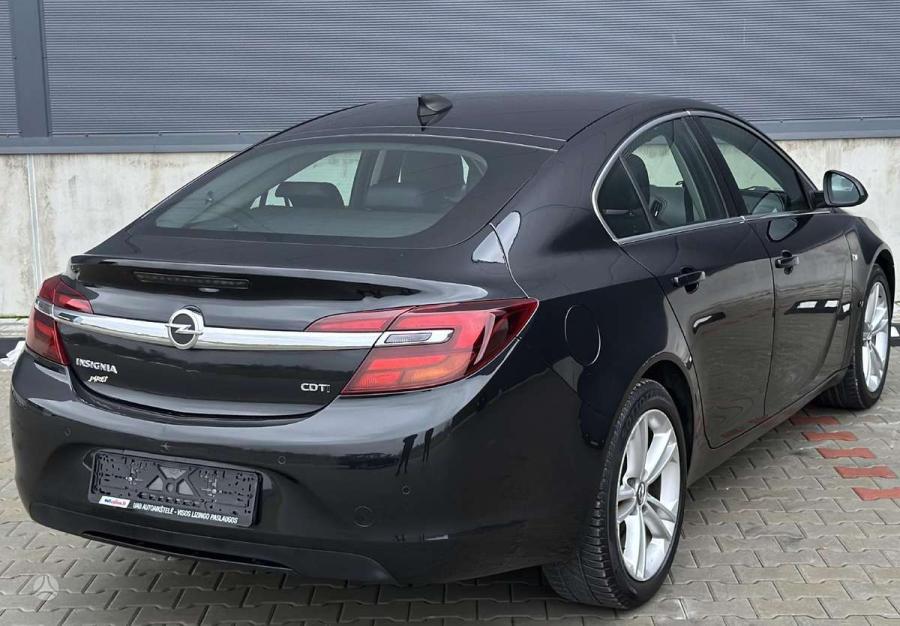 Pelēks Opel Insignia 2016 Šauļi, ar dzinēja tilpumu 1.60 L un nobraukumu 230 tūkst. km par 5850 €, foto 9 vietnē AUTOMOTO.COM.LV