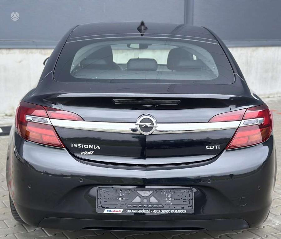 Pelēks Opel Insignia 2016 Šauļi, ar dzinēja tilpumu 1.60 L un nobraukumu 230 tūkst. km par 5850 €, foto 12 vietnē AUTOMOTO.COM.LV