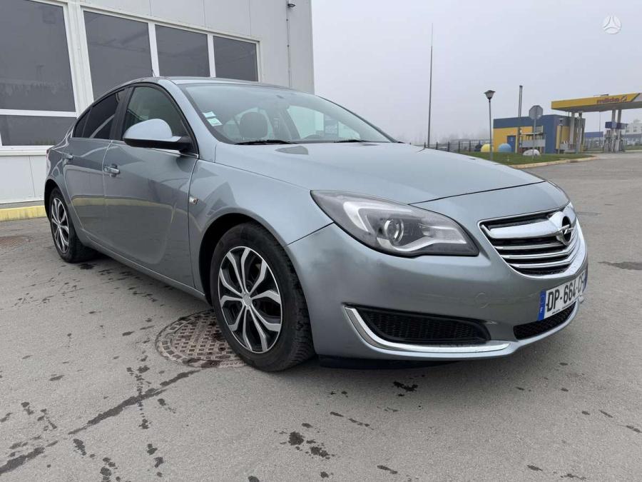 Pelēks Opel Insignia 2016 Kretinga, ar dzinēja tilpumu 1.96 L un nobraukumu 296 tūkst. km par 4395 €, foto 1 vietnē AUTOMOTO.COM.LV