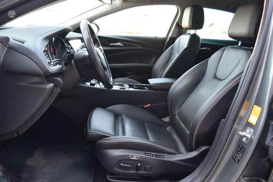 Pelēks Opel Insignia 2018 Viļņa, ar dzinēja tilpumu 1.96 L un nobraukumu 189 tūkst. km par 10900 €, foto 10 vietnē AUTOMOTO.COM.LV