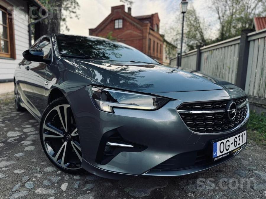 Grey Opel Insignia 2021 in Cesis, with an engine capacity of 1.50 L and mileage of 0 thousand km for 13400 €, photo 1 on AUTOMOTO.COM.LV