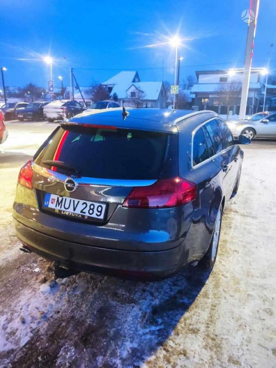 Pelēks Opel Insignia 2009 Alīta, ar dzinēja tilpumu 1.96 L un nobraukumu 224 tūkst. km par 3000 €, foto 3 vietnē AUTOMOTO.COM.LV