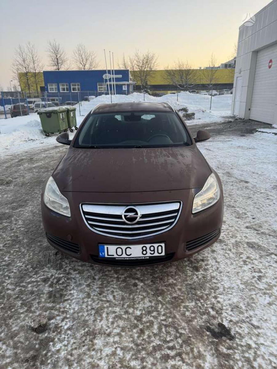 Pelēks Opel Insignia 2009 Viļņa, ar dzinēja tilpumu 1.96 L un nobraukumu 417 tūkst. km par 1850 €, foto 7 vietnē AUTOMOTO.COM.LV