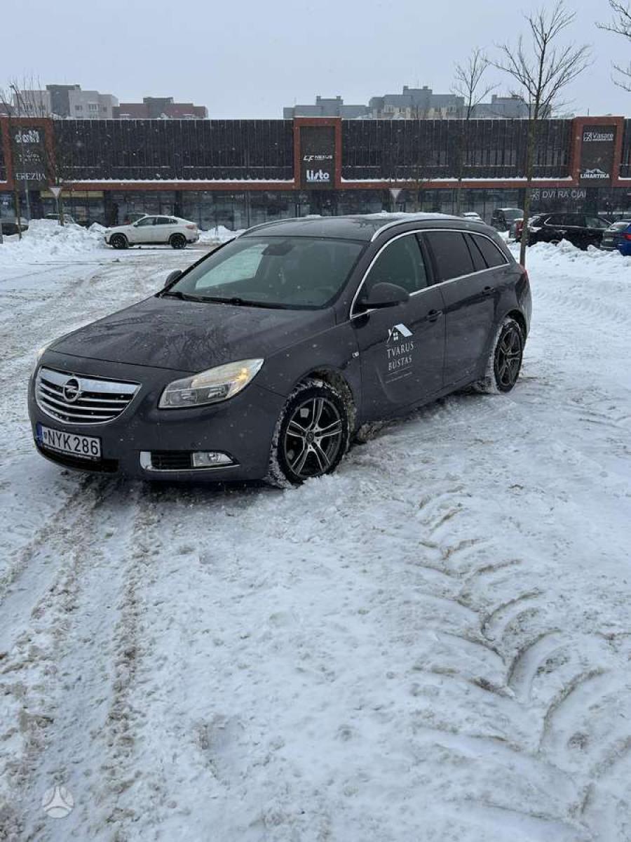 Grey Opel Insignia 2009 in Klaipeda, with an engine capacity of 1.96 L and mileage of 208 thousand km for 3300 €, photo 3 on AUTOMOTO.COM.LV