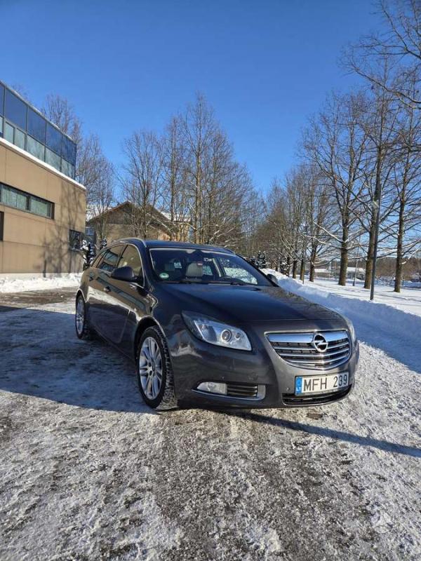 Grey Opel Insignia 2009 in Mazeikiai, with an engine capacity of 1.96 L and mileage of 319 thousand km for 1999 €, photo 9 on AUTOMOTO.COM.LV