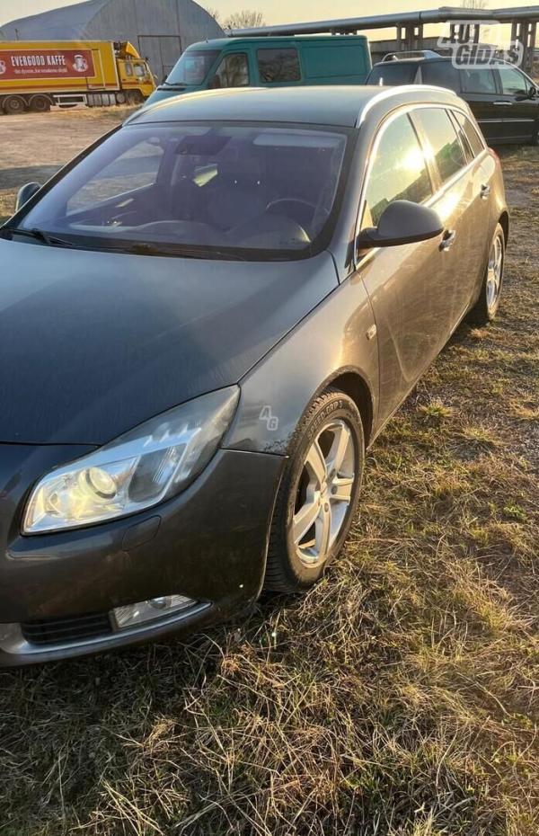 Pelēks Opel Insignia 2009 Kauņa, ar dzinēja tilpumu 2.00 L un nobraukumu 319 tūkst. km par 2100 €, foto 3 vietnē AUTOMOTO.COM.LV