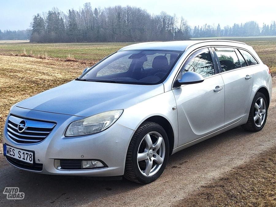 Grey Opel Insignia 2009 in Mazeikiai, with an engine capacity of 2.00 L and mileage of 314 thousand km for 3150 €, photo 7 on AUTOMOTO.COM.LV