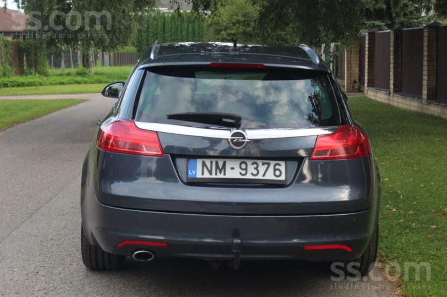 Pelēks Opel Insignia 2009 Rīga, ar dzinēja tilpumu 2.00 L un nobraukumu 251 tūkst. km par 2199 €, foto 7 vietnē AUTOMOTO.COM.LV