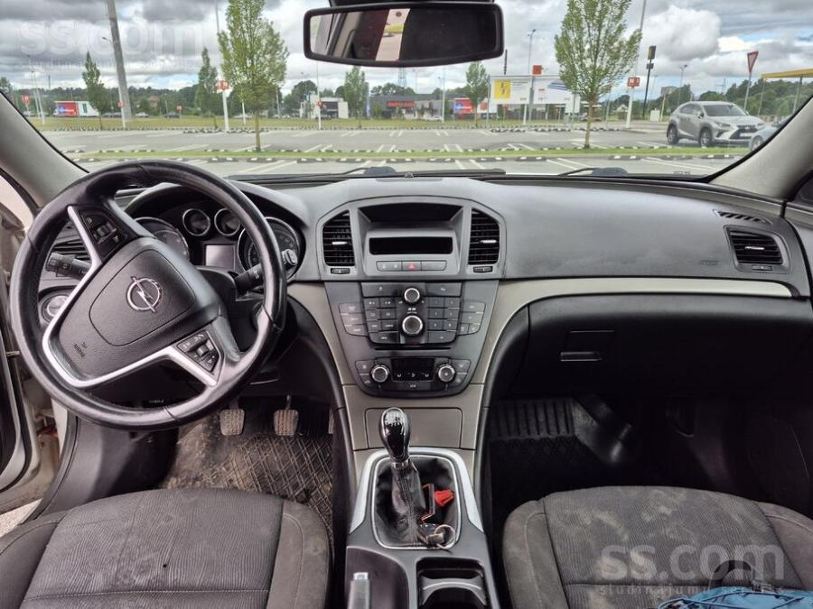 Pelēks Opel Insignia 2009 Jēkabpils, ar dzinēja tilpumu 2.00 L un nobraukumu 340 tūkst. km par 2200 €, foto 7 vietnē AUTOMOTO.COM.LV