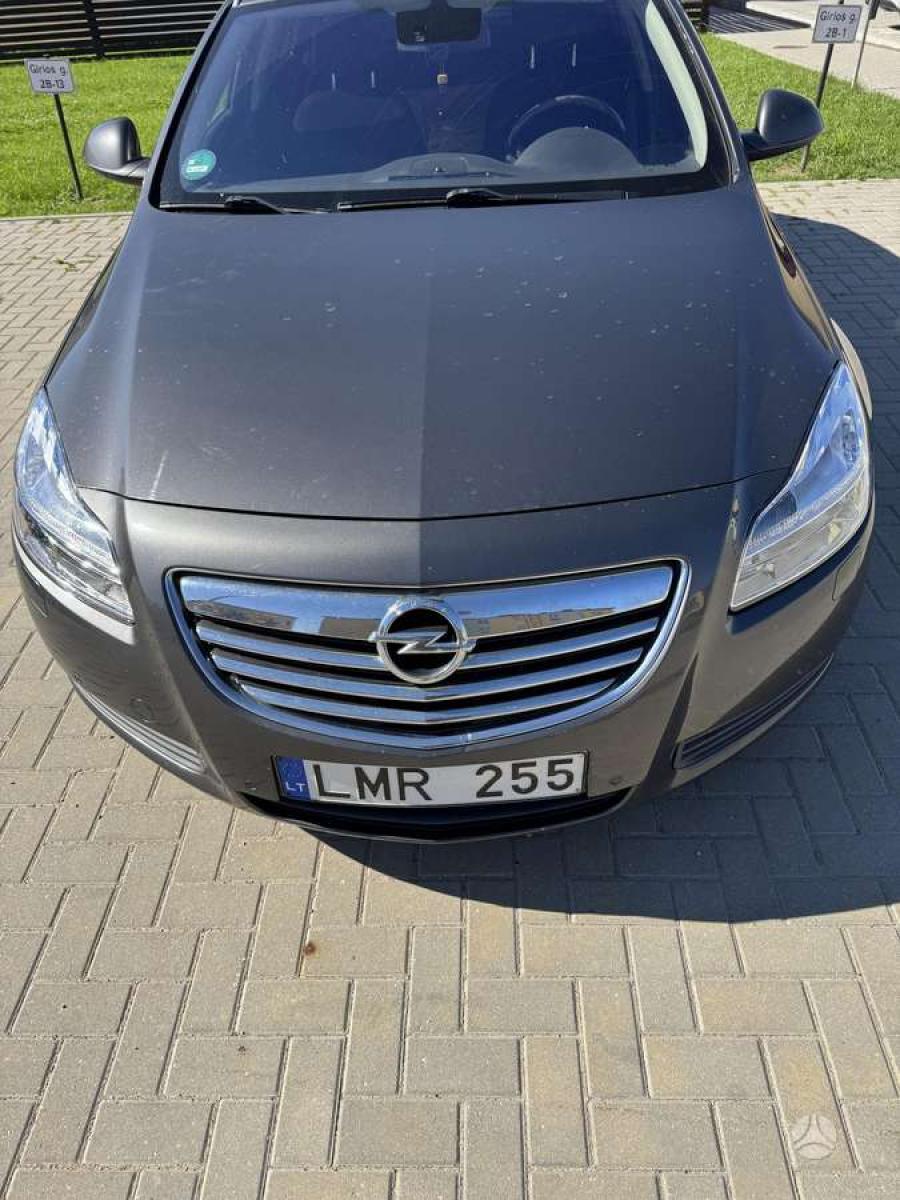 Pelēks Opel Insignia 2009 Kauņa, ar dzinēja tilpumu 1.96 L un nobraukumu 304 tūkst. km par 2350 €, foto 3 vietnē AUTOMOTO.COM.LV