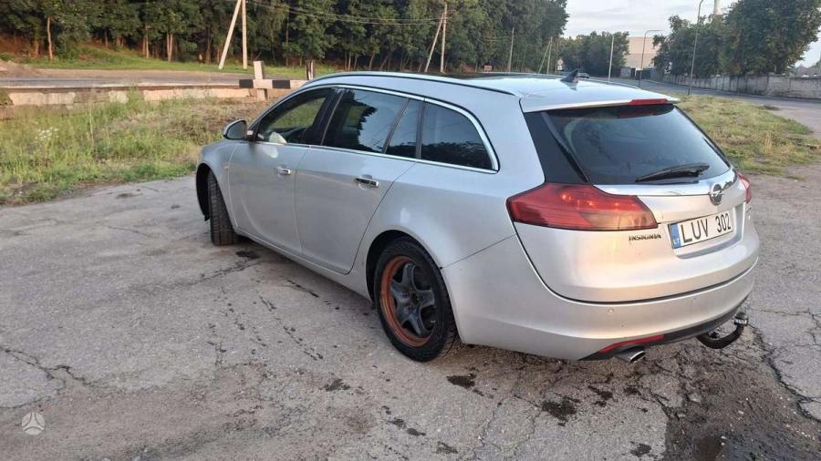 Pelēks Opel Insignia 2009 Kauņa, ar dzinēja tilpumu 2.00 L un nobraukumu 292 tūkst. km par 1900 €, foto 7 vietnē AUTOMOTO.COM.LV