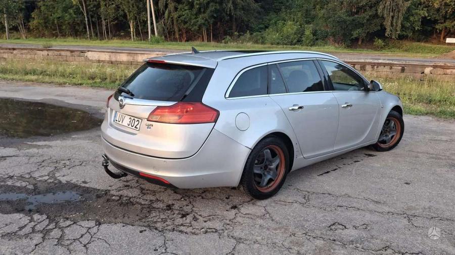 Pelēks Opel Insignia 2009 Kauņa, ar dzinēja tilpumu 2.00 L un nobraukumu 292 tūkst. km par 1900 €, foto 8 vietnē AUTOMOTO.COM.LV