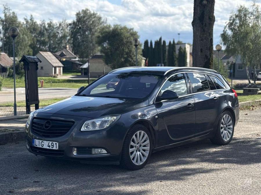 Grey Opel Insignia 2009 in Alytus, with an engine capacity of 1.96 L and mileage of 300 thousand km for 2800 €, photo 13 on AUTOMOTO.COM.LV
