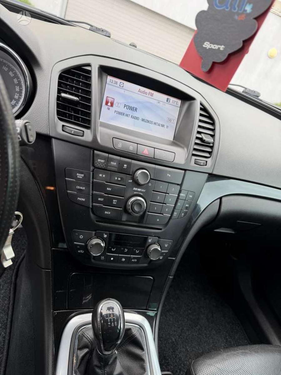 Grey Opel Insignia 2009 in Vilnius, with an engine capacity of 1.96 L and mileage of 335 thousand km for 2100 €, photo 20 on AUTOMOTO.COM.LV