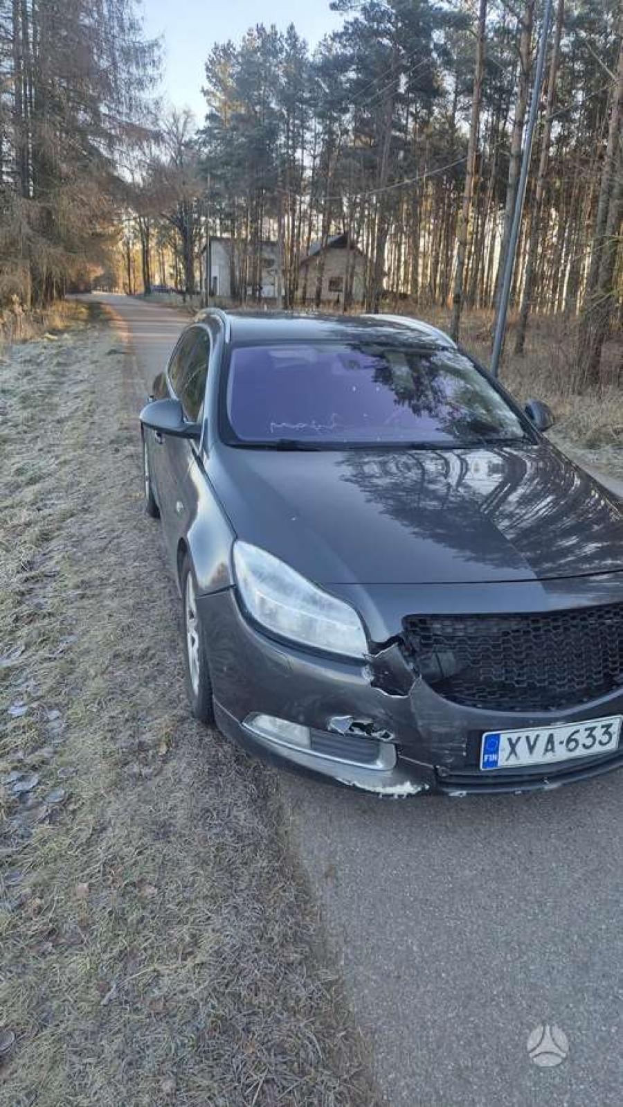 Pelēks Opel Insignia 2010 Kauņa, ar dzinēja tilpumu 1.60 L un nobraukumu 263 tūkst. km par 1850 €, foto 2 vietnē AUTOMOTO.COM.LV