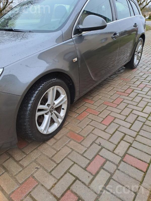 Pelēks Opel Insignia 2010 Jēkabpils, ar dzinēja tilpumu 2.00 L un nobraukumu 342 tūkst. km par 3500 €, foto 6 vietnē AUTOMOTO.COM.LV