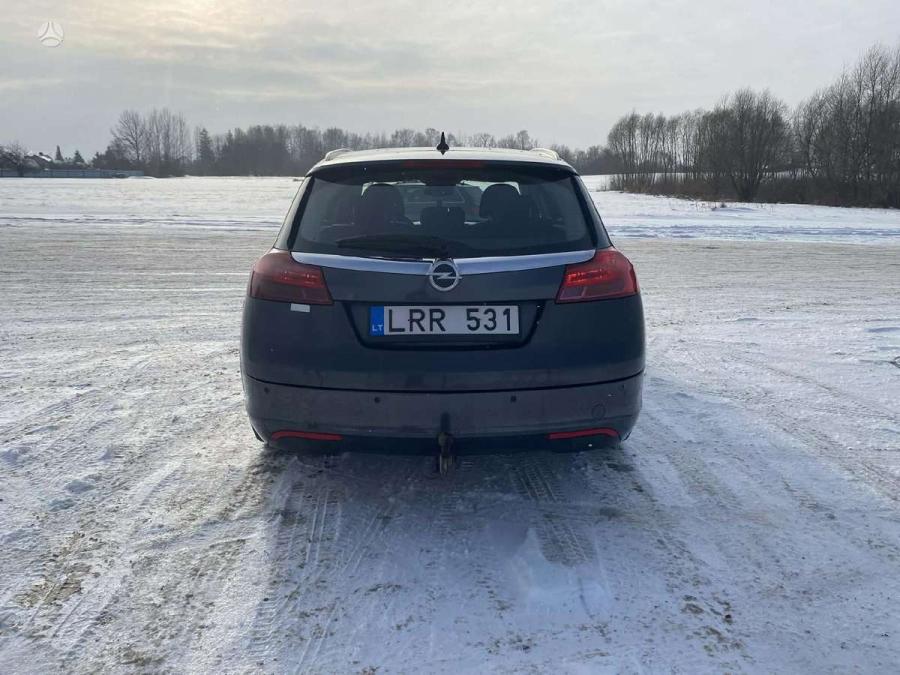Pelēks Opel Insignia 2010 Vilkaviškis, ar dzinēja tilpumu 1.96 L un nobraukumu 225 tūkst. km par 2900 €, foto 7 vietnē AUTOMOTO.COM.LV