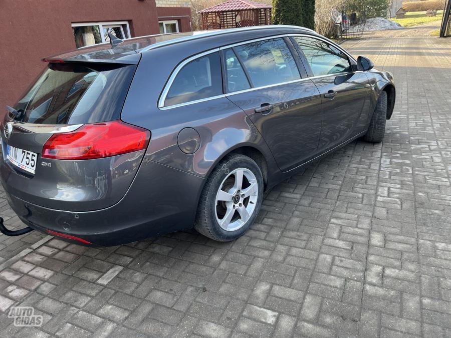 Pelēks Opel Insignia 2010 Šauļi, ar dzinēja tilpumu 2.00 L un nobraukumu 272 tūkst. km par 2500 €, foto 6 vietnē AUTOMOTO.COM.LV